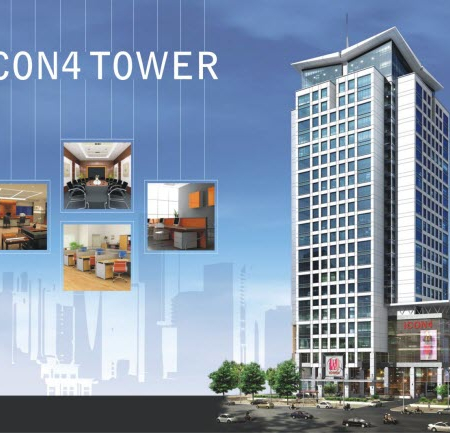Tòa nhà Icon 4 Tower- Cho thuê văn phòng tại Đê La Thành