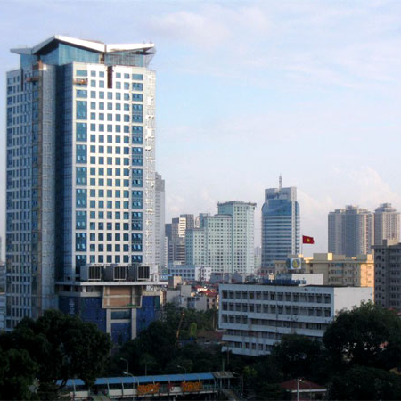 Tòa nhà Icon 4 Tower- Cho thuê văn phòng tại Đê La Thành